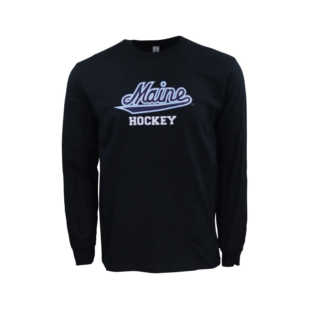 Maine Hockey Just Add Ice Long Sleeve Tee